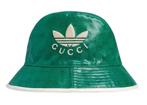 Gucci X Adidas Gg Canvas Fedora - Green