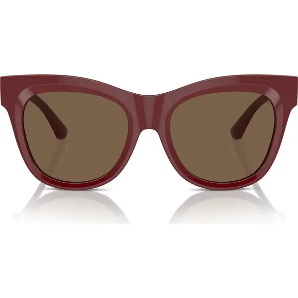 Burberry Evolution 54mm Cat Eye Sunglasses - Bordeaux
