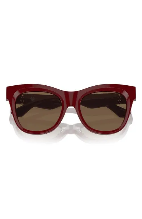 Burberry Evolution 54mm Cat Eye Sunglasses - Bordeaux