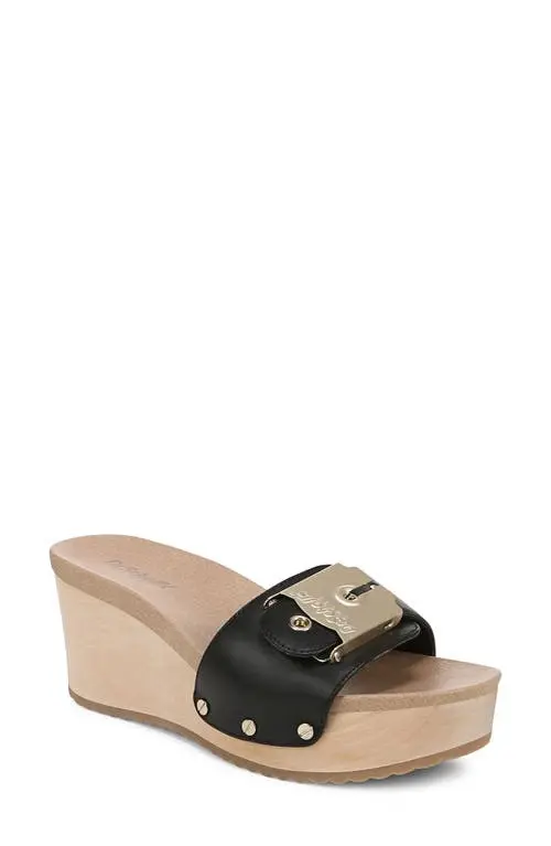 Dr. Scholl'S Original Life Wedge Sandal - Black