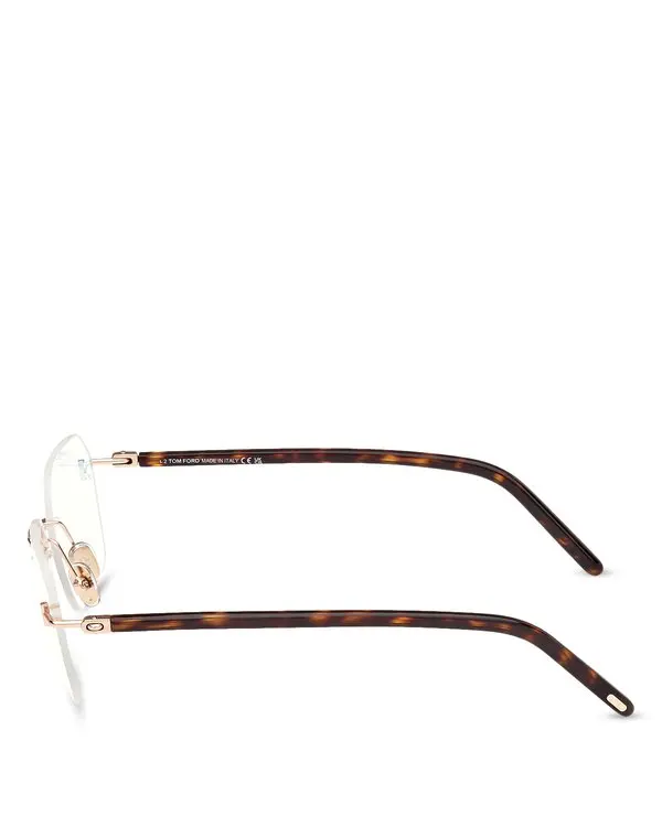 TOM FORD Rectangular Blue Light Glasses