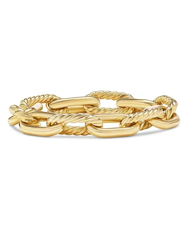 David Yurman Dy Madison Chain Bracelet - Gold