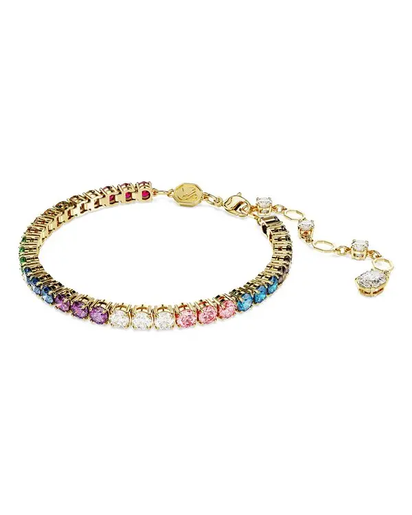 SWAROVSKI Matrix Rainbow Crystal Tennis Bracelet