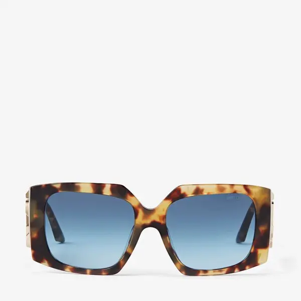 JIMMY CHOO Ariana Square Frame Sunglasses - Gradient Blue