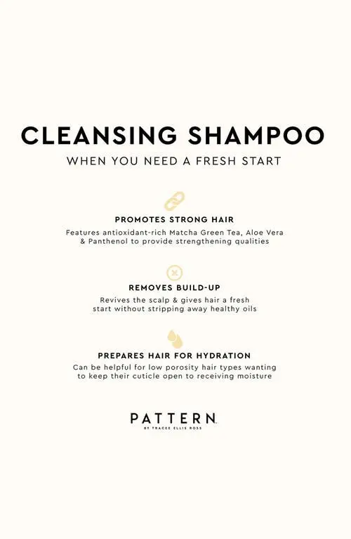 PATTERN BEAUTY Cleansing Shampoo