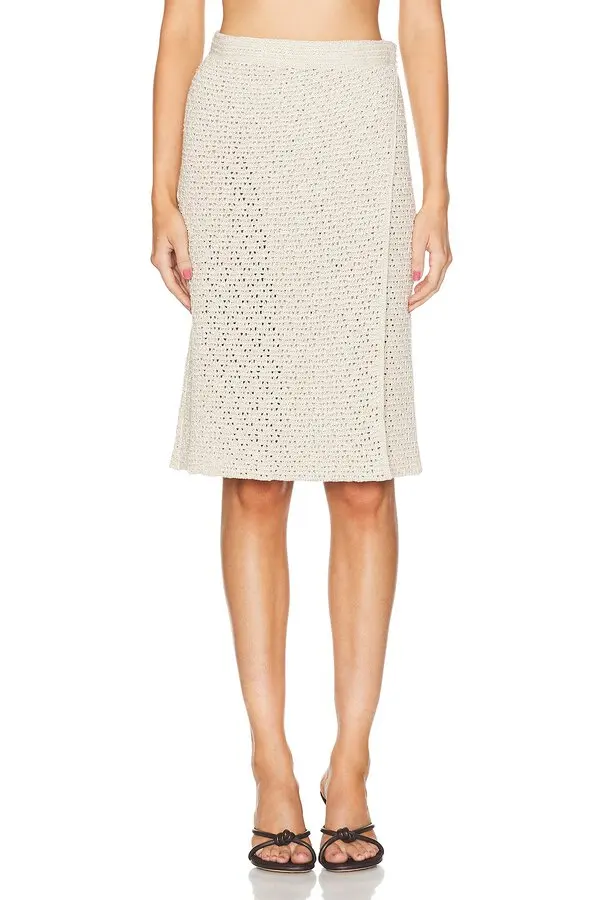 Bottega Veneta Midi Skirt