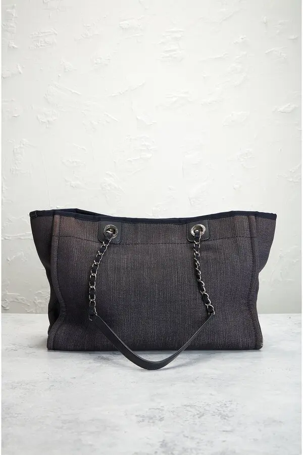 Chanel Deauville Tote Bag - Black