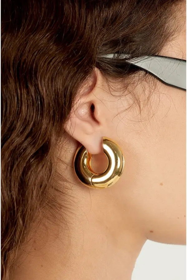 Éliou Devon Hoop Earrings - Gold Plated