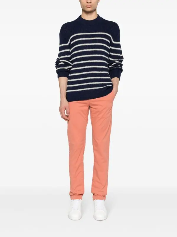 Jacob Cohen Bobby Low-rise Chino Trousers - Orange