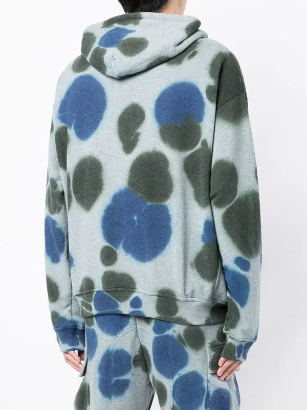 Buscemi Tie-dye Zip-up Hoodie