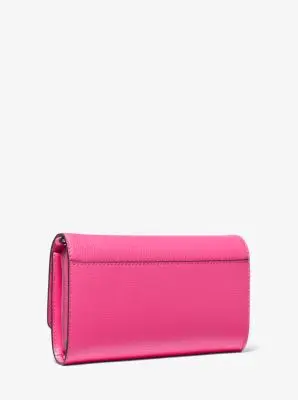 Michael Kors Jet Set Large Leather Crossbody Bag