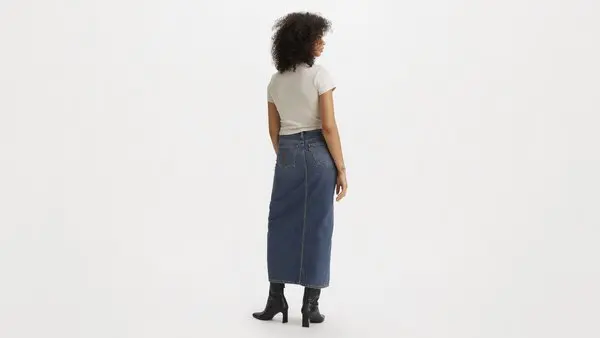 LEVI'S Ankle Column Skirt