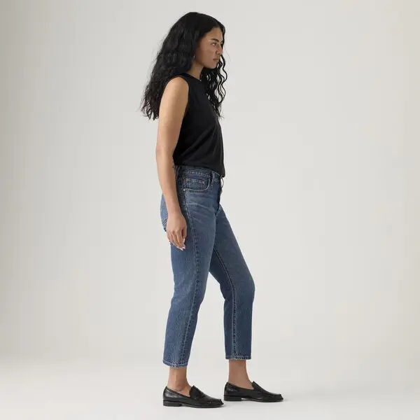 LEVI'S 501 Original Fit Cropped Lightweight Jeans - Refresh