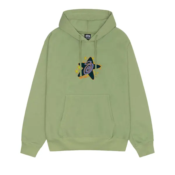StÜssy Galaxy Hooded Sweatshirt - Green