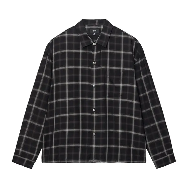 StÜssy Shadow Plaid Rayon Shirt