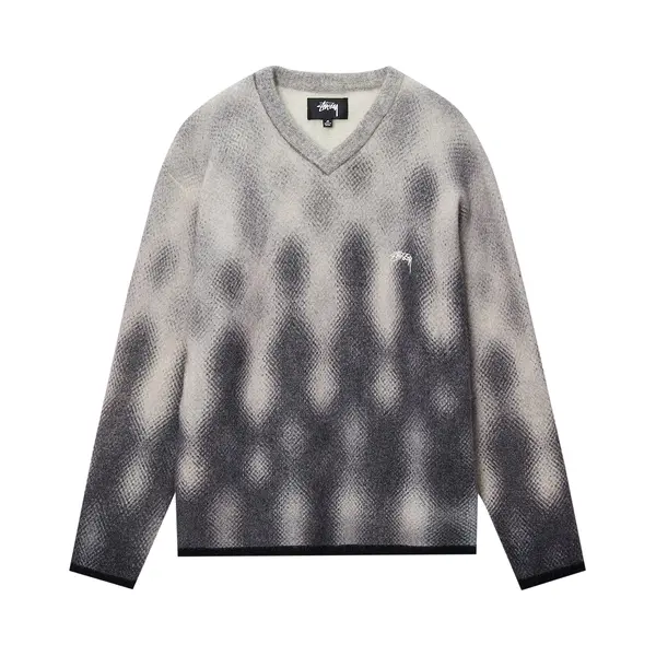 StÜssy Gradient Dot Brushed Sweater