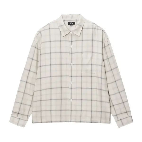 StÜssy Shadow Plaid Rayon Shirt