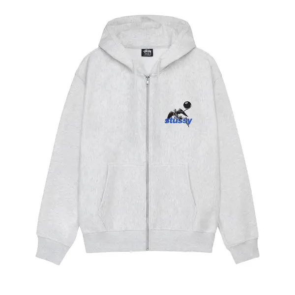 StÜssy Apocalypse Zip Up Hoodie