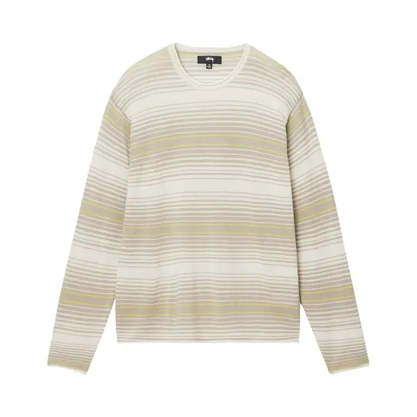 StÜssy Horizontal Stripe Sweater - Tan