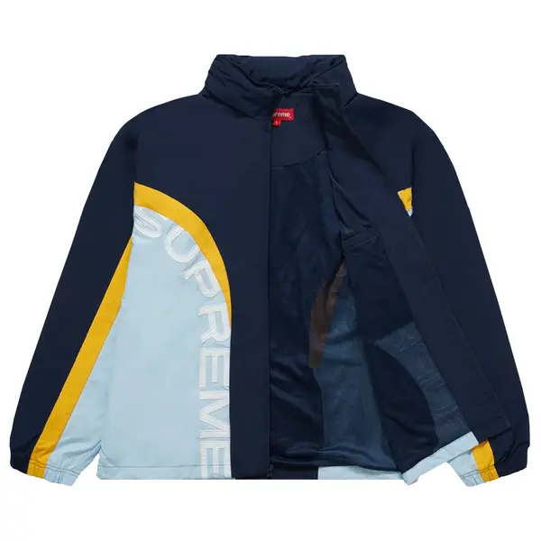 Supreme Curve Track Jacket 'navy - Blue