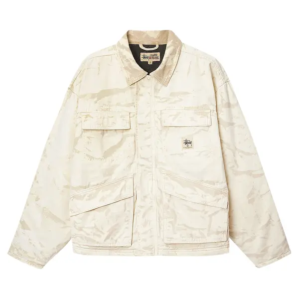 StÜssy Distressed Canvas Shop Jacket