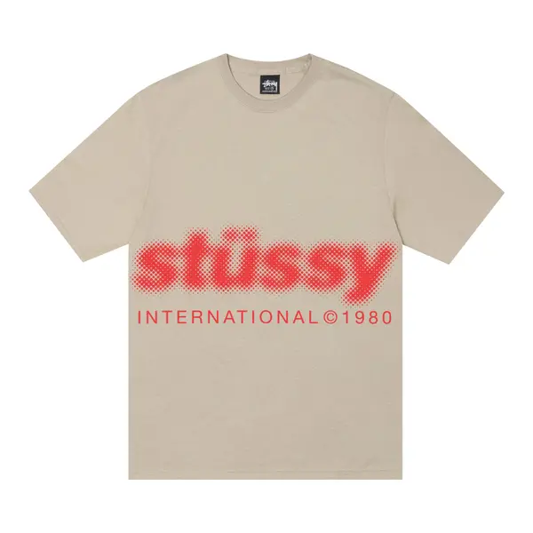 StÜssy Blur Tee 'khaki - Tan