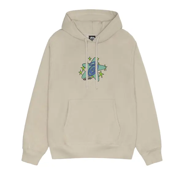 StÜssy Galaxy Hoodie - Cream