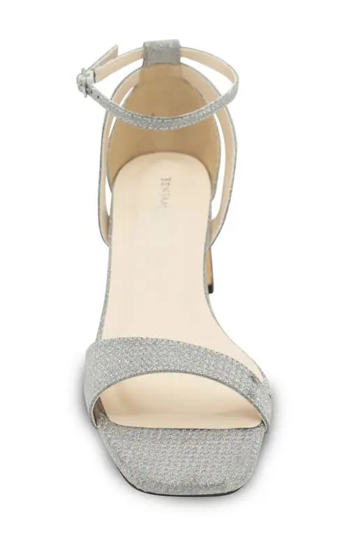 TOUCH UPS Lilibet Ankle Strap Sandal - Silver