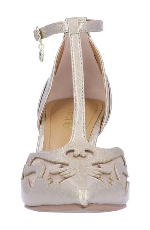 J. Reneé Lisha T-strap Pumps - Taupe