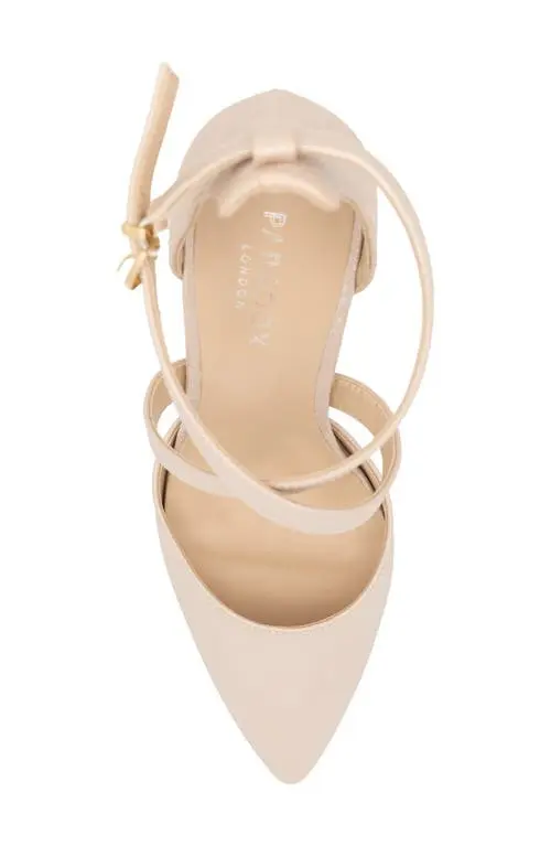 PARADOX LONDON PINK Paradox London Rylee Pointed Toe Pumps - Beige