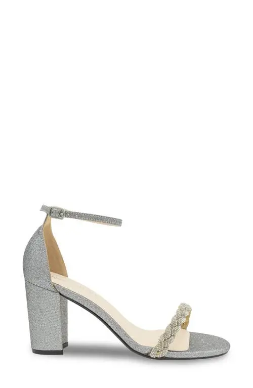 TOUCH UPS Whitney Ankle Strap Sandal - Pewter