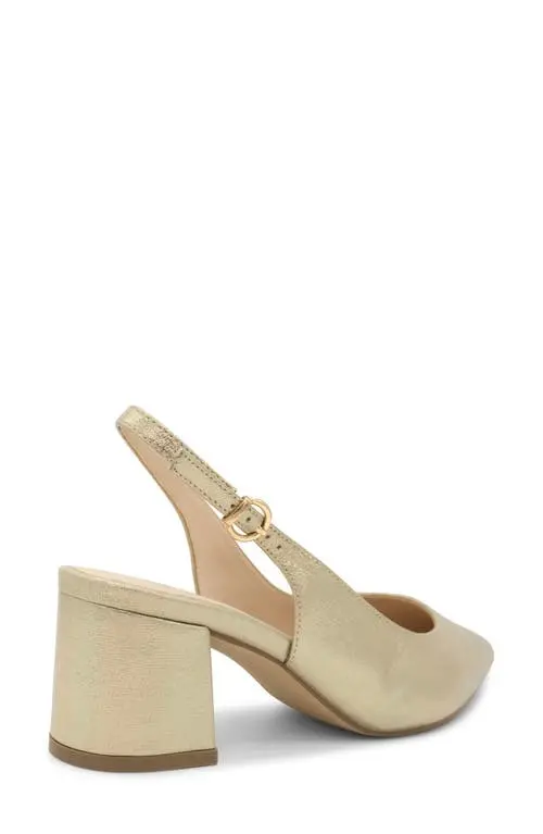 PARADOX LONDON PINK Imelda Slingback Pumps - Champagne