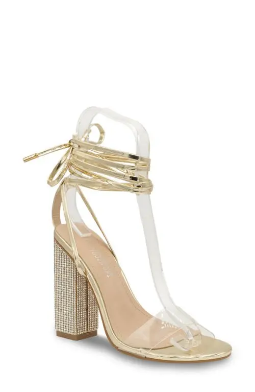 TOUCH UPS Ankle Wrap Sandal - Gold
