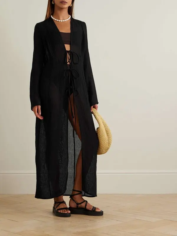 chinese dress ladies JESMAH linen dress