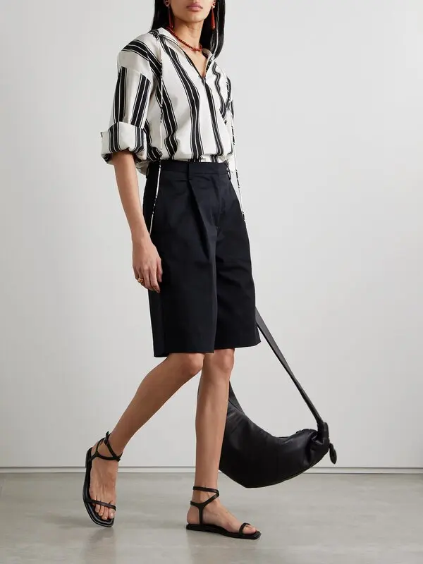 Matteau Striped Organic Cotton-blend Tunic
