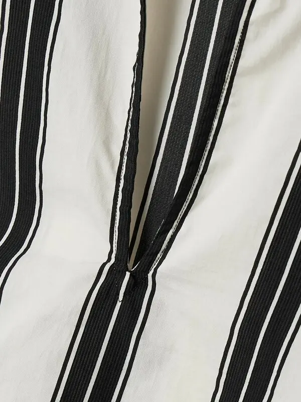 Matteau Striped Organic Cotton-blend Tunic