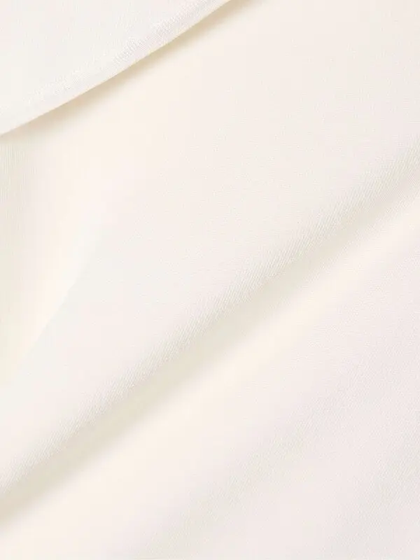 Jacquemus Aro Draped Jersey Maxi Dress - White