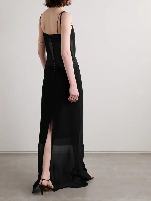 Jacquemus Brezza Crepe Gown