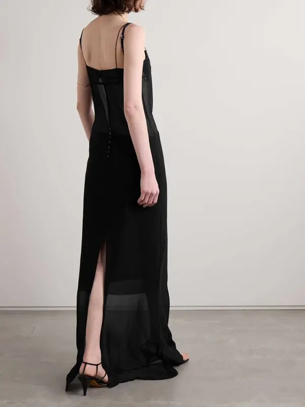 Jacquemus Brezza Crepe Gown