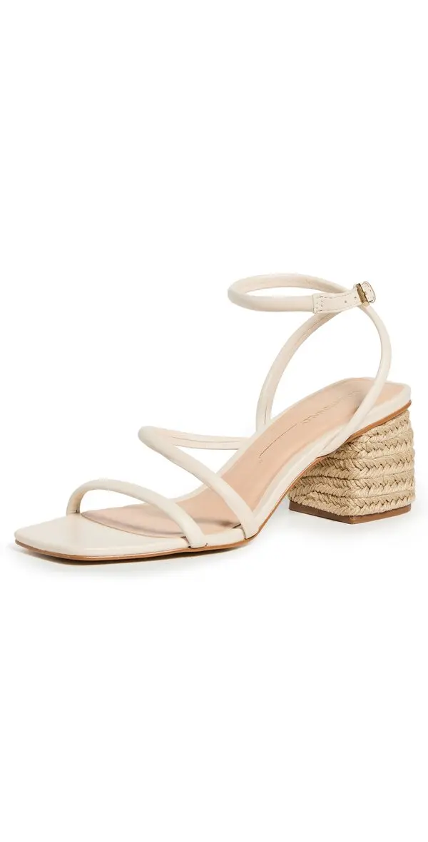 Intentionally Blank Limo Sandal Heels - Cream