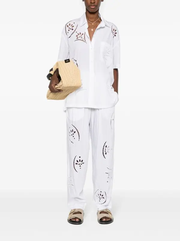 Isabel Marant Étoile Bilya Broderie-anglais Shirt