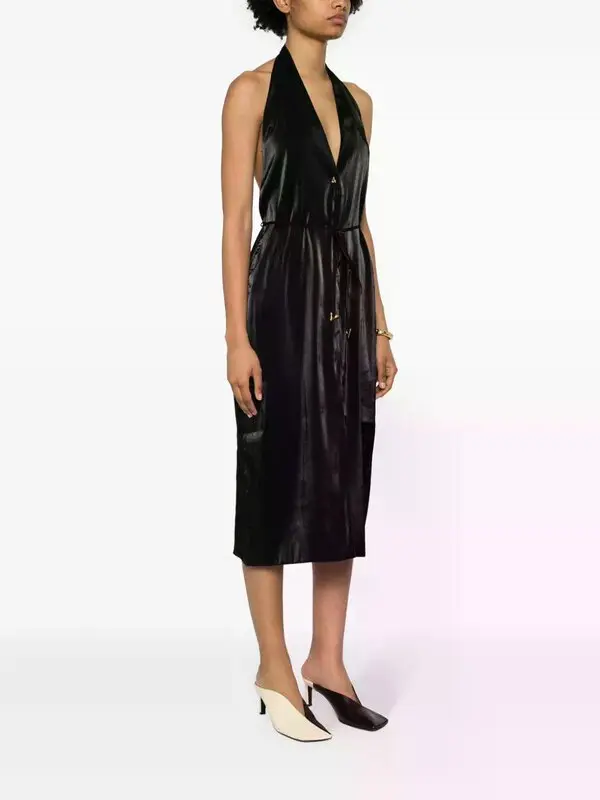 AERON Seraphine Belted Midi Dress