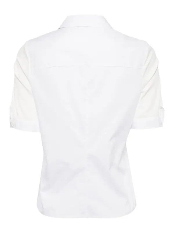 Rag & Bone Ribbed Cotton-modal Blend Polo Shirt