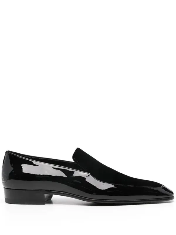 Saint Laurent Panelled Loafers