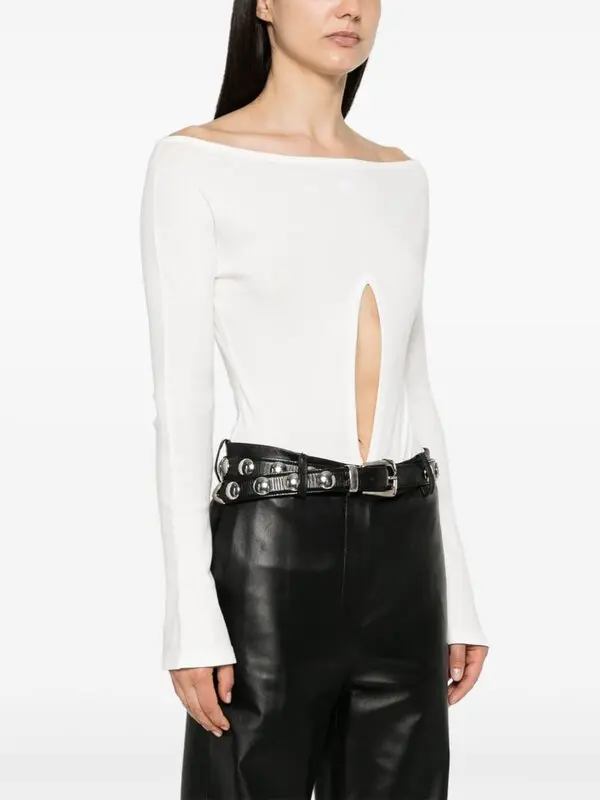 COURREGES Cut-out Bodysuit
