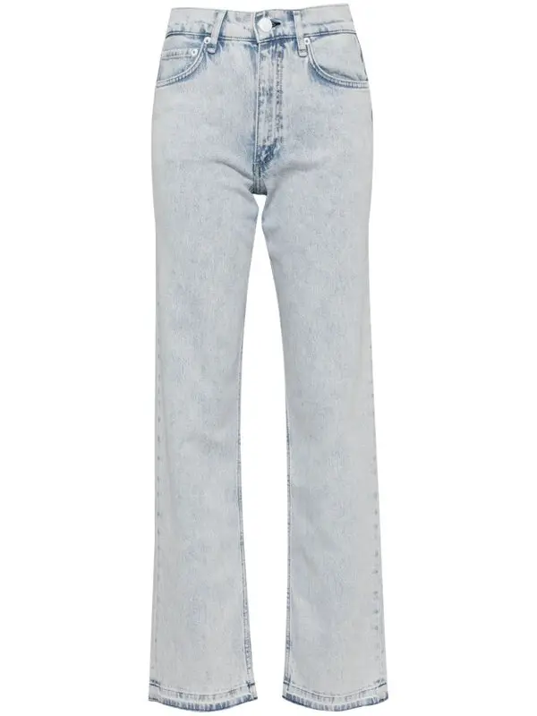 Rag & Bone Harlow Straight-leg Jeans - Blue