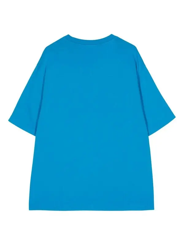 Maison Kitsuné Go Faster-print Cotton T-shirt
