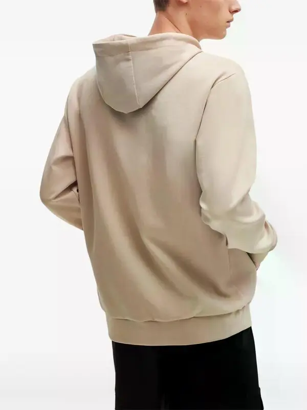 Hugo Colour-block Drawstring Hoodie