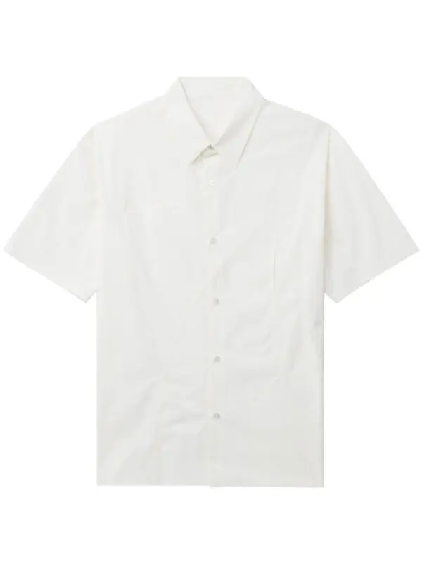 POST ARCHIVE FACTION Patchwork Shortsleeved Shirt