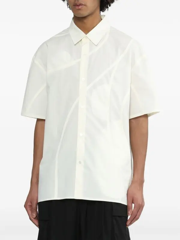 POST ARCHIVE FACTION Patchwork Shortsleeved Shirt